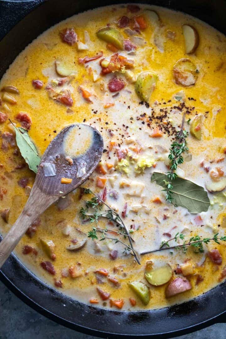 The Best Salmon Stew Recipe - The Frizzled Leek