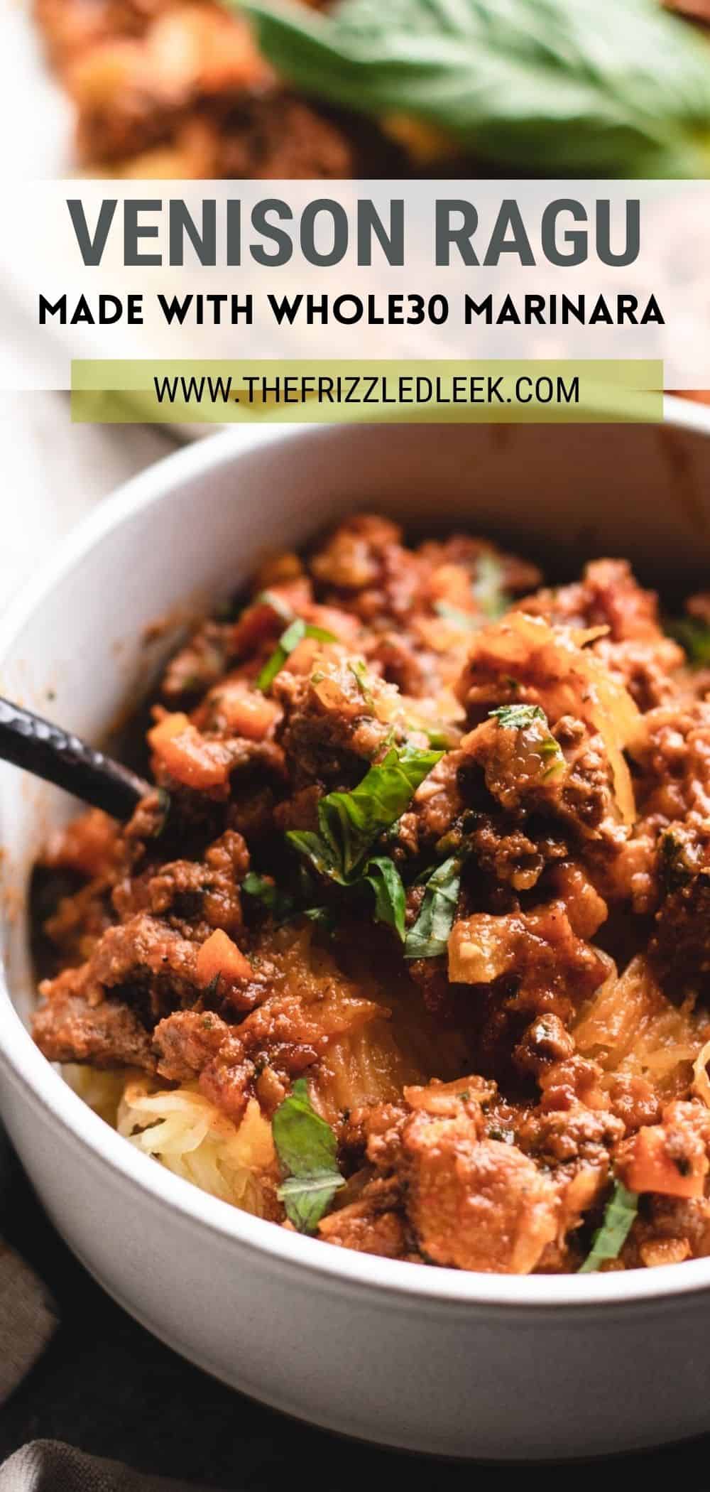 Venison Ragu Recipe - The Frizzled Leek