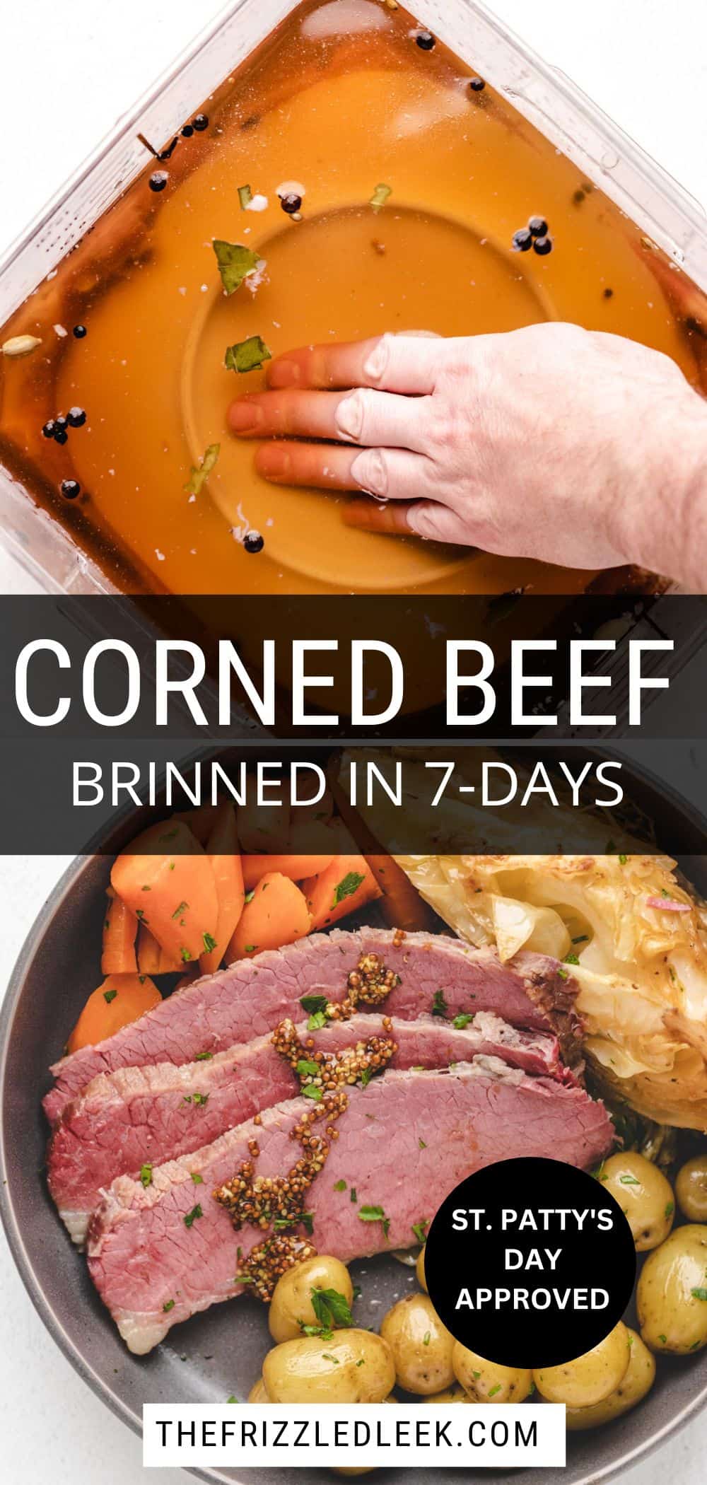 Corned Beef Brine Recipe (Everything you need to know) - The Frizzled Leek