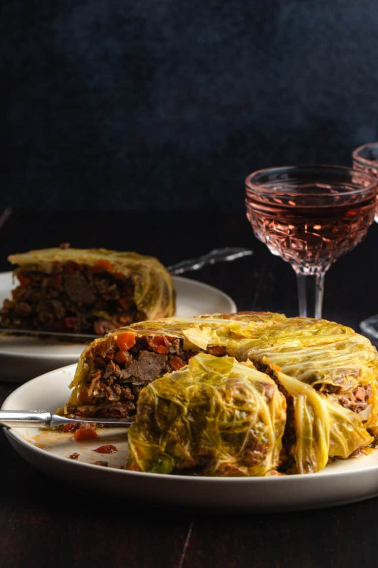 Chou Farci (French Stuffed Cabbage) - The Frizzled Leek