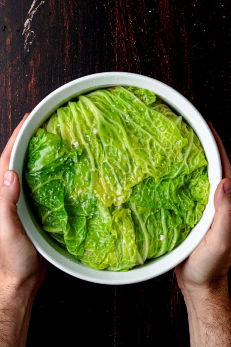 Chou Farci (French Stuffed Cabbage) - The Frizzled Leek