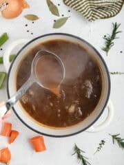 Veal Stock Recipe - The Frizzled Leek